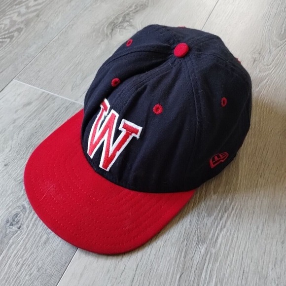 New Era | Accessories | Vintage New Era Hat Snapback Cap Black Red W ...